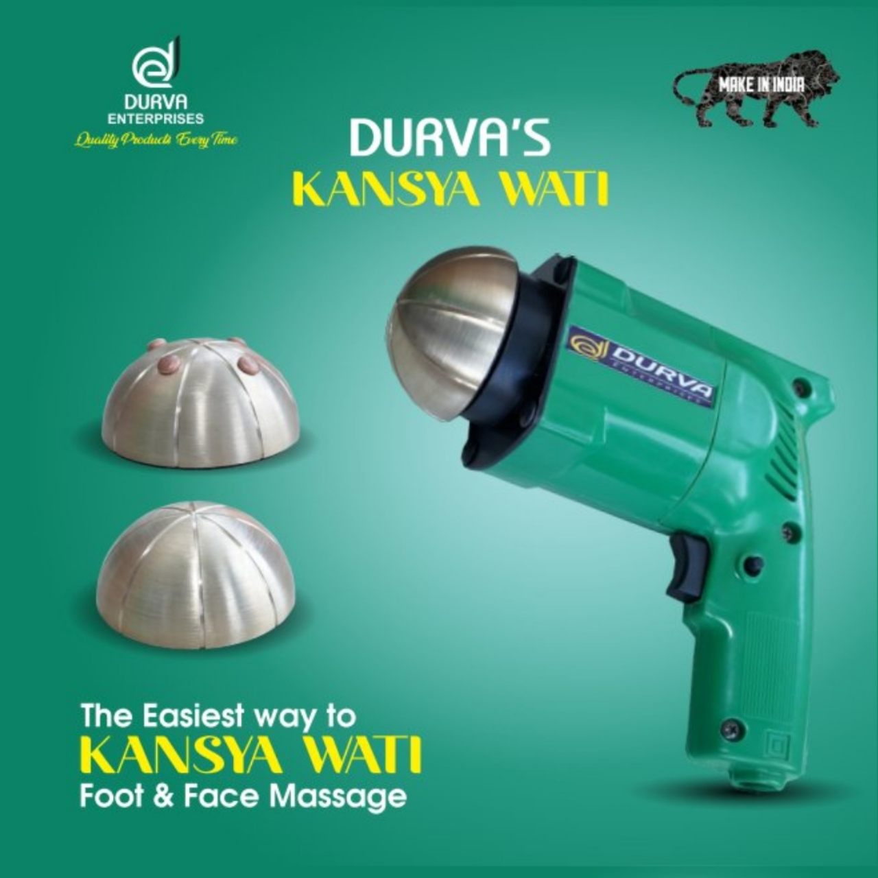 Kansya wati™ Foot Massager Machine " Double Wati Attachement